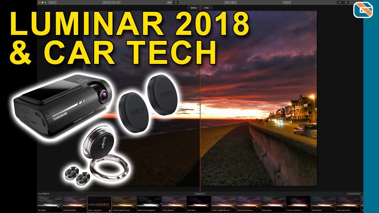 Luminar 2018 & Car Tech - YouTube