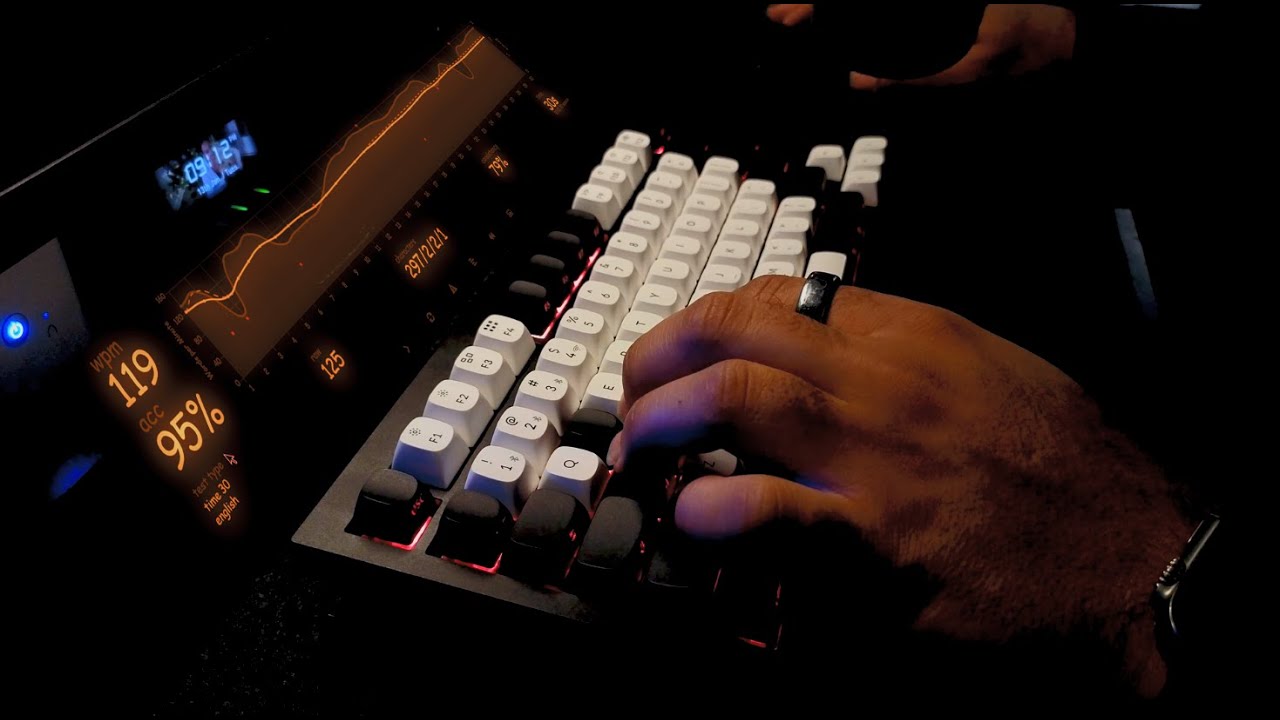 Gateron Dawn Switch Sound Test | 100+ WPM - YouTube