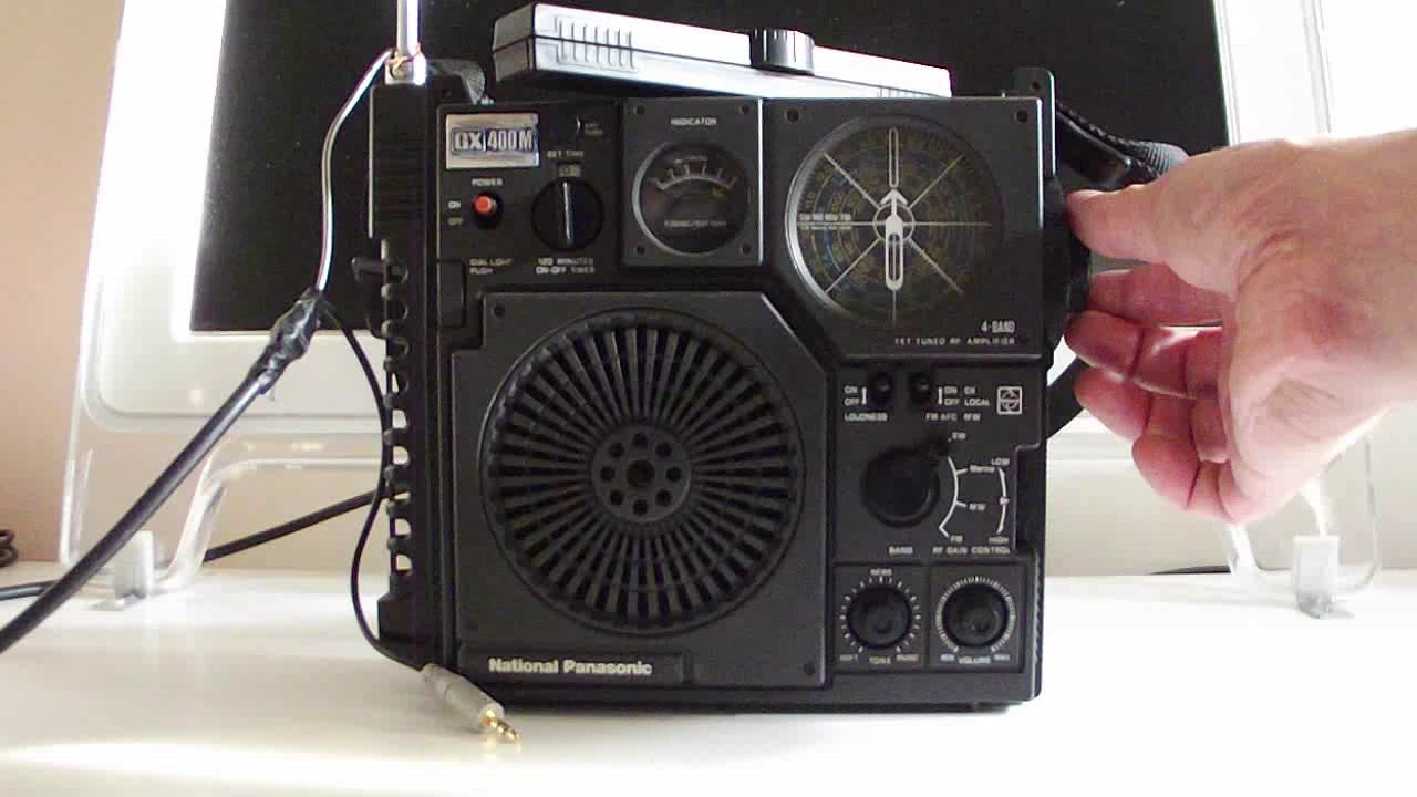 National Panasonic GX400 With And Without Loop - YouTube