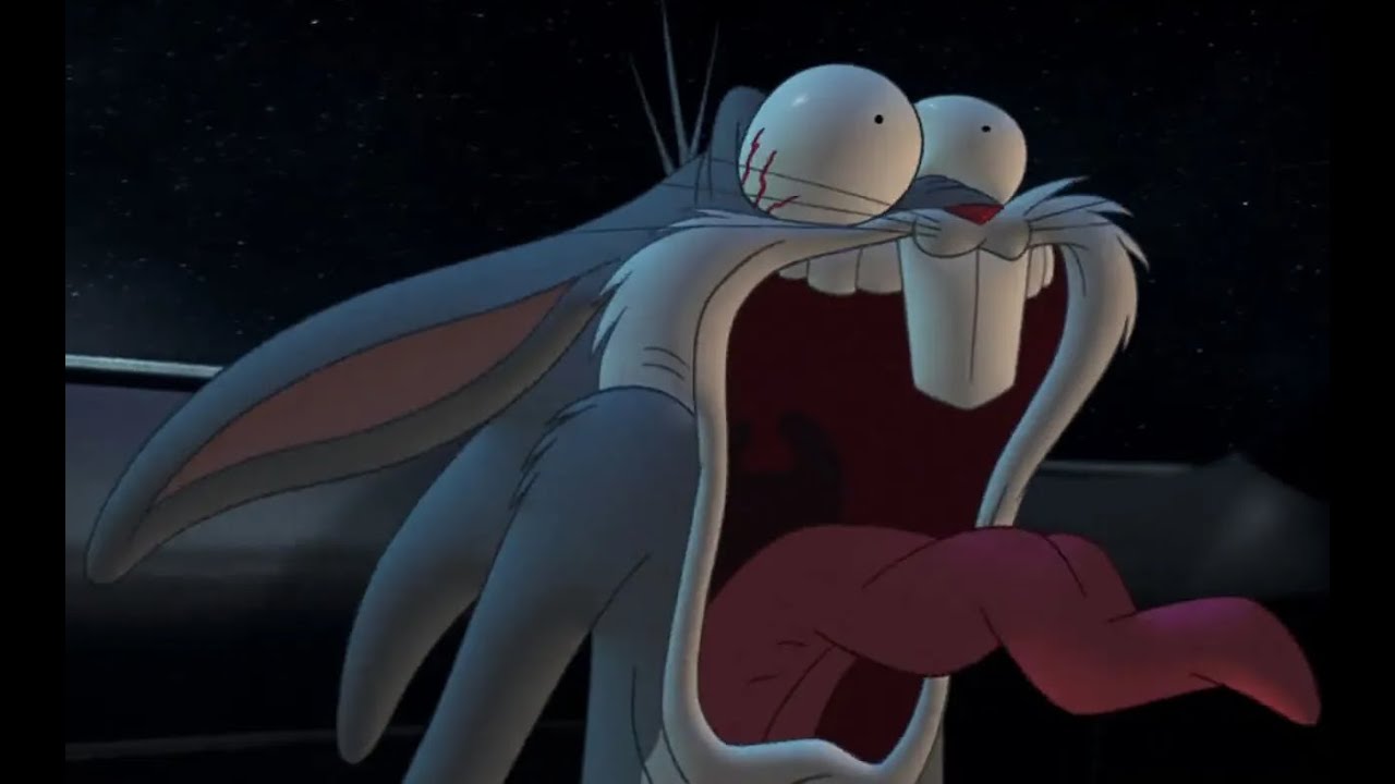 Bugs Bunny scream but he screams like Homer - YouTube