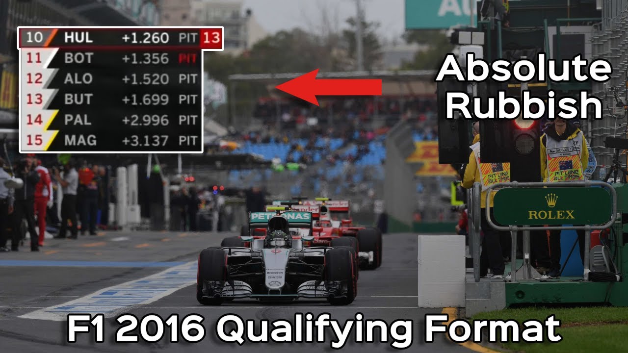 What’s this rubbish - The 2016 F1 Qualifying format - YouTube