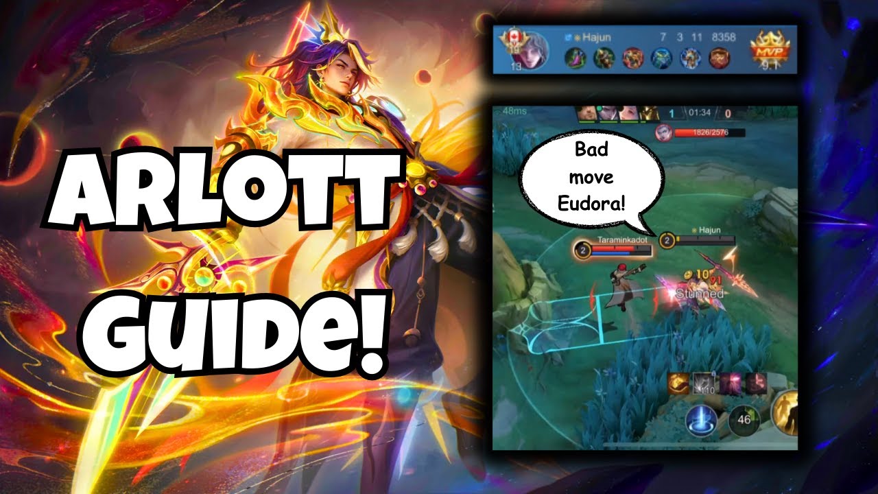 The Only Arlott Guide You'll Ever Need! | Mobile Legends - YouTube