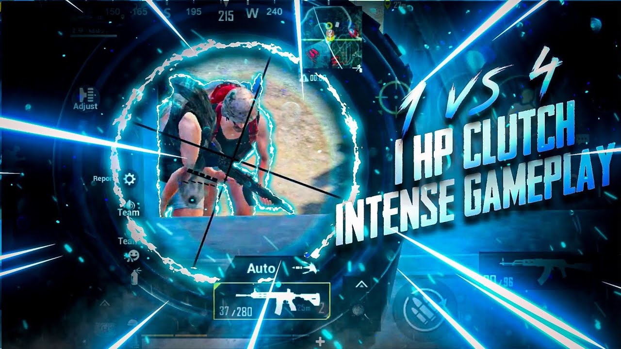 Competitive Gameplay #1 |1V4 Impossible Fight 😱 |OnePlus,9R,9,8T,7T,,7 ...