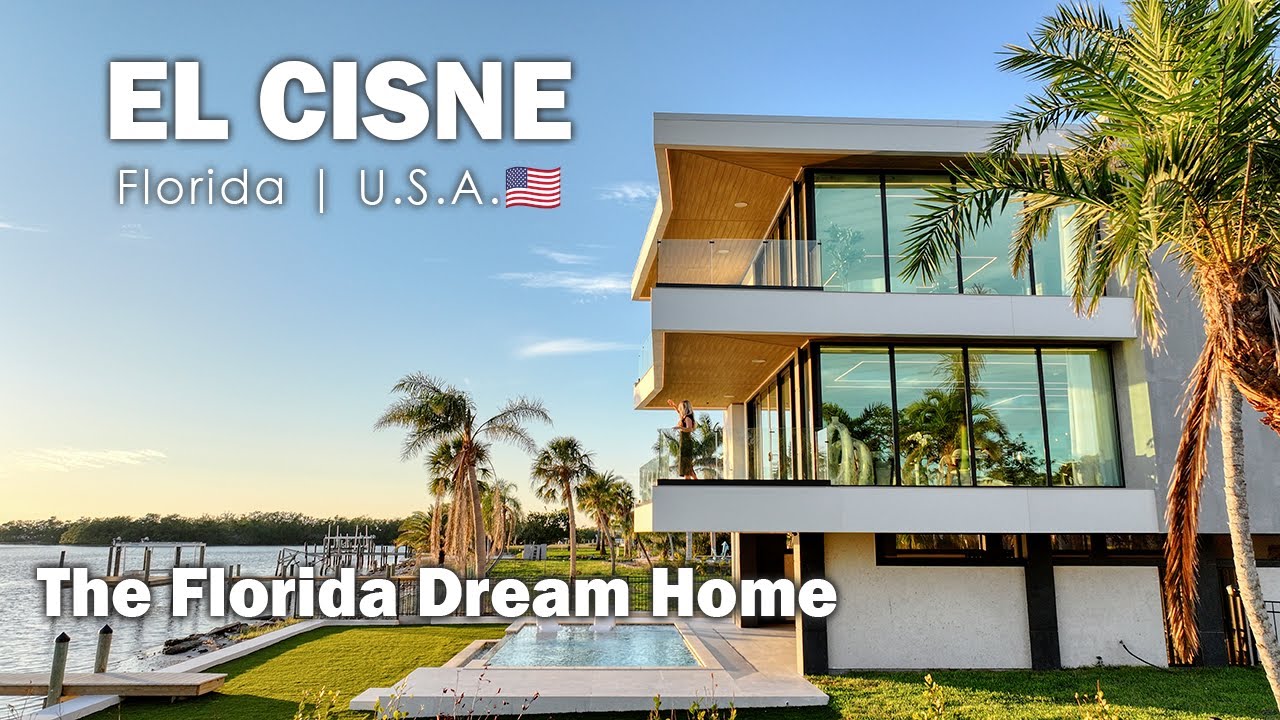 Step Inside This Iconic Florida West Coast Waterfront Mansion! EL CISNE ...