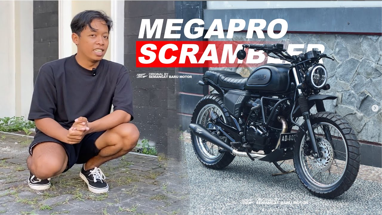 LARISS !!! MEGAPRO TRACKER by Semangat Baru Motor !!!! - YouTube