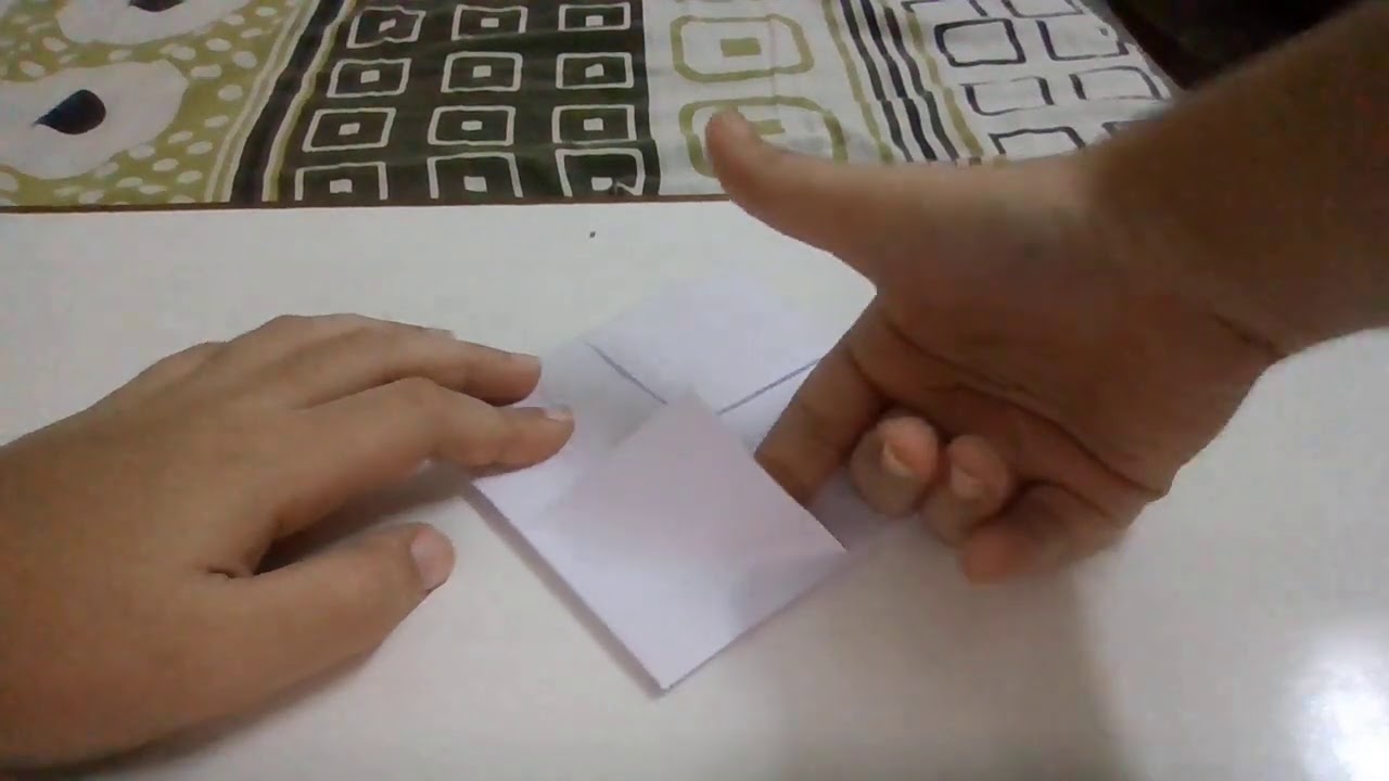 how to make a frisbee (origami) - YouTube