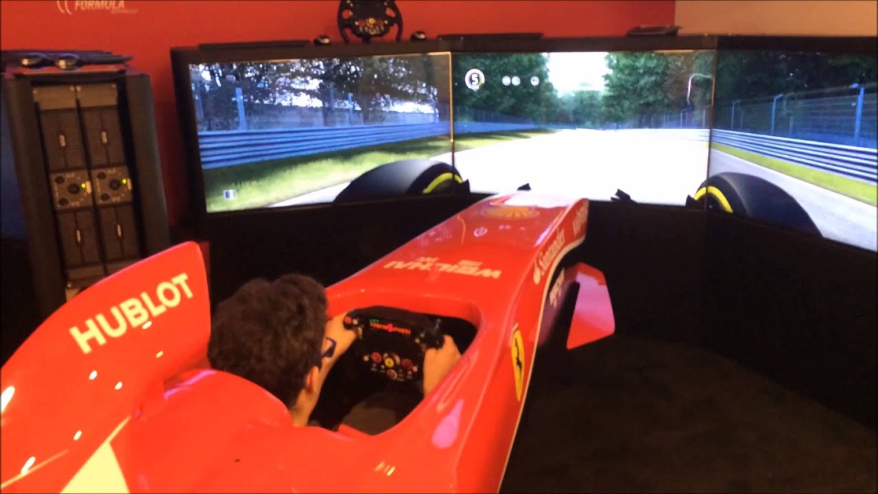 Simulatore Formula 1 al Museo Ferrari- Maranello - YouTube