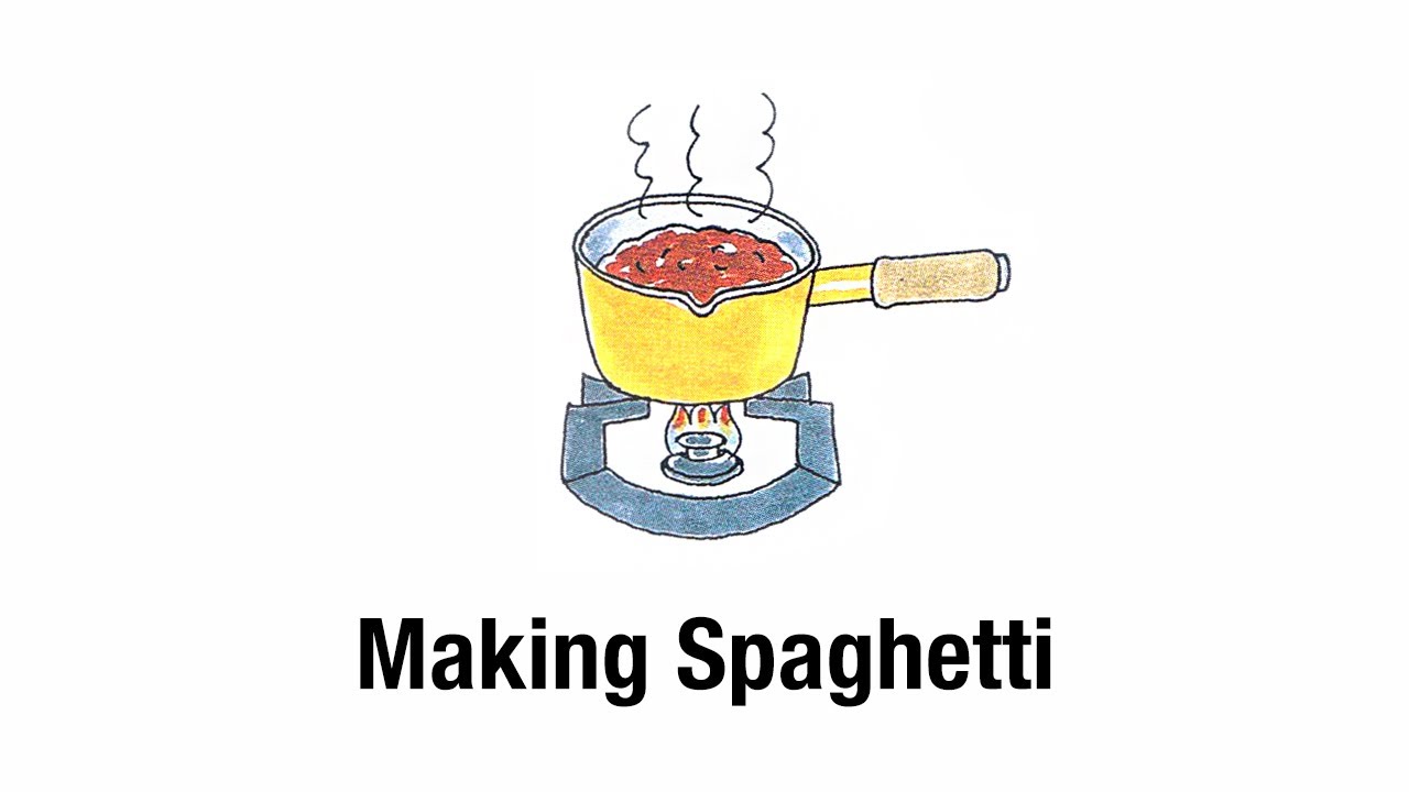 23. Making Spaghetti | English for Everyday Activities - YouTube
