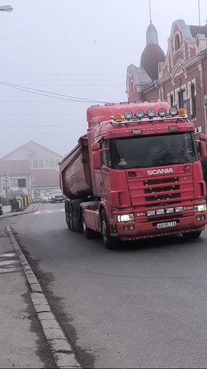Truckspotting RO (sequence from a video) #scania #trucks #tomiflex - YouTube