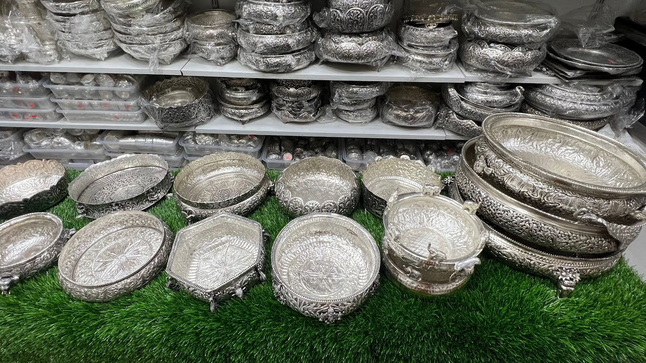 German Silver Urli All Sizes Available | India’s Biggest German Silver ...