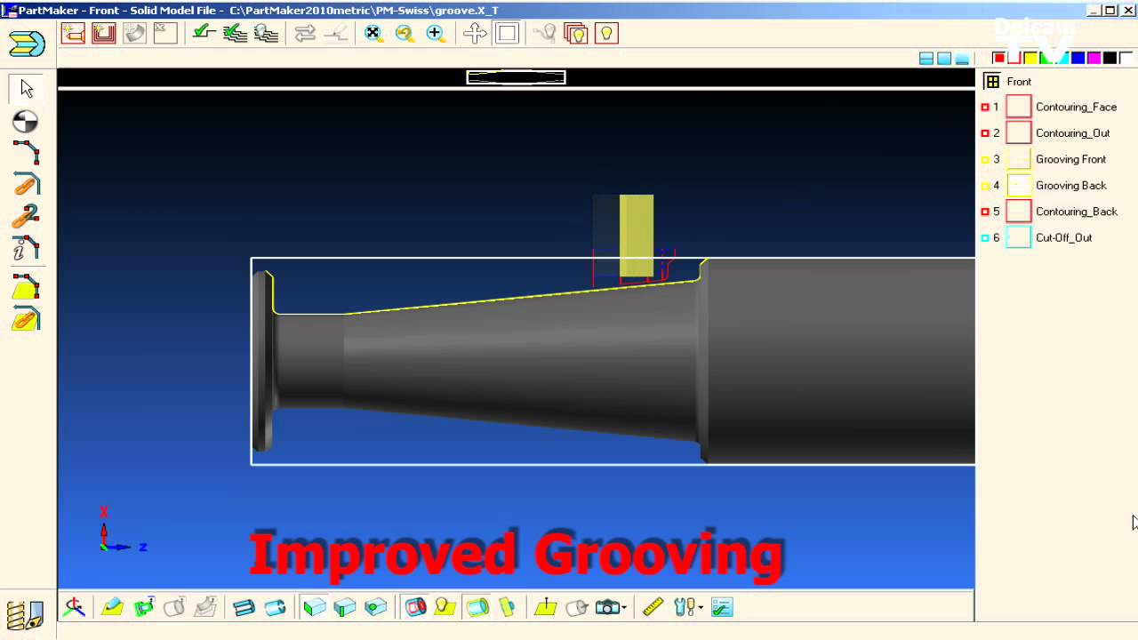Delcam PartMaker 2010 - YouTube