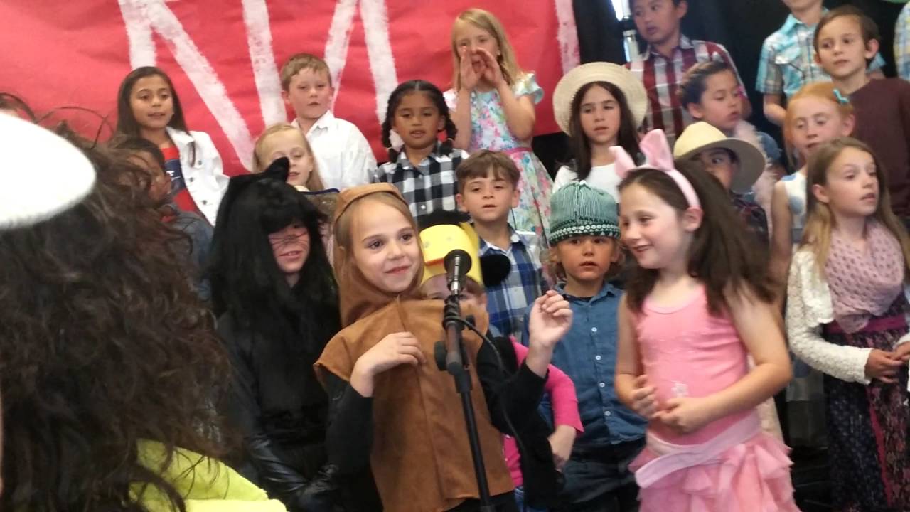 Mt Rose Elementary 1st grade Performance - YouTube