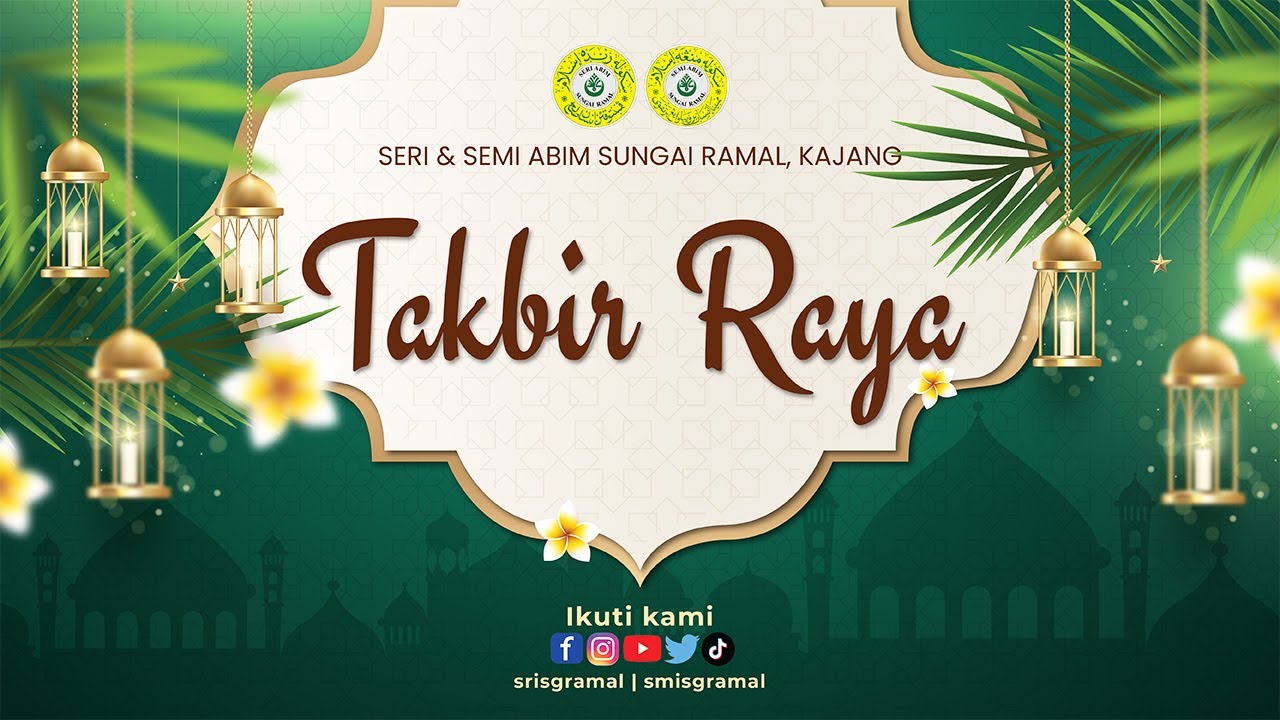 SERI & SEMI ABIM SUNGAI RAMAL BERTAKBIR RAYA - YouTube