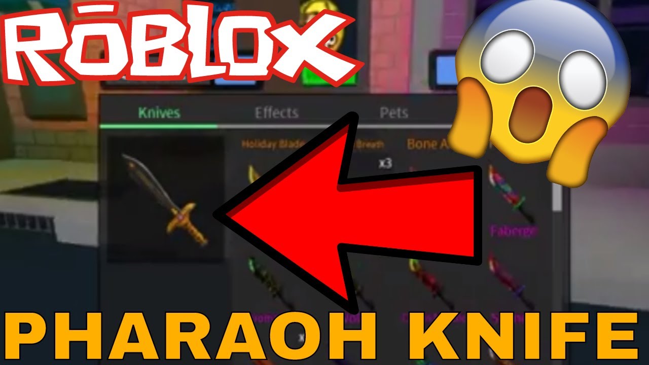 GETTING THE PHARAOH KNIFE *BRAND NEW* *UPDATE* (ROBLOX ASSASSINS ...