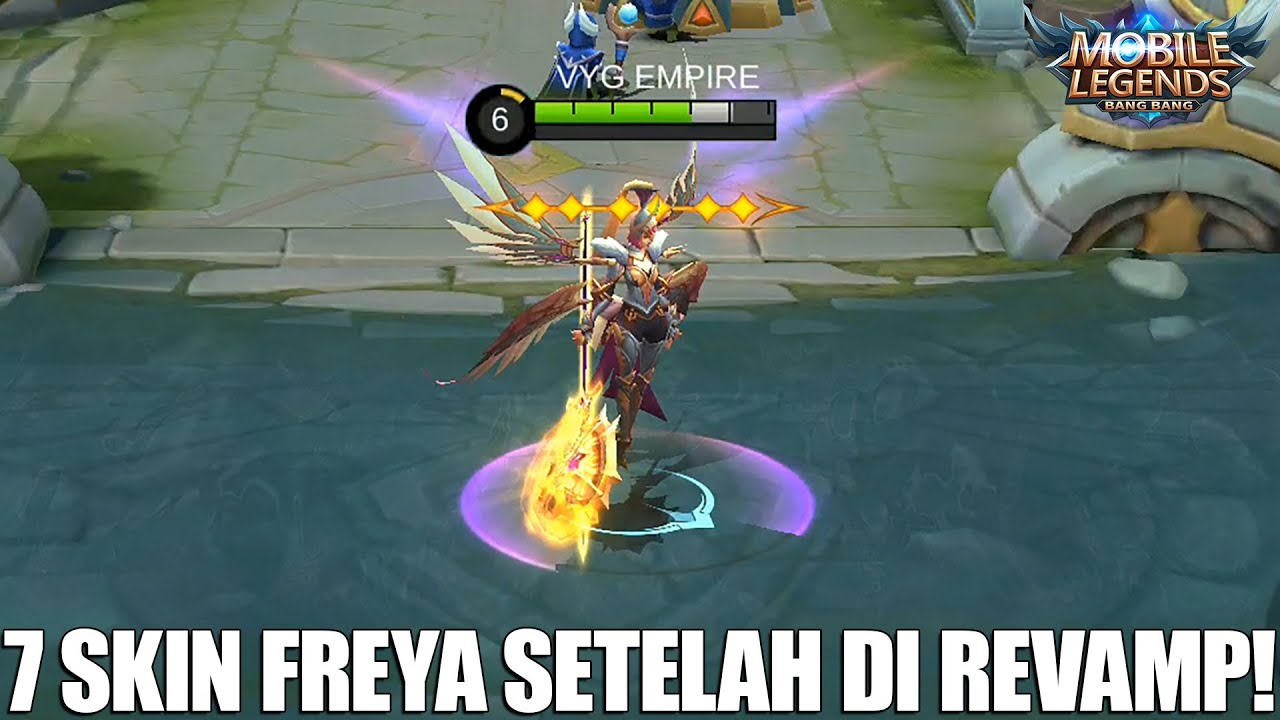 INI DIA 7 SKIN FREYA SETELAH DI REVAMP - EFEK SKILL MANA YANG PALING ...