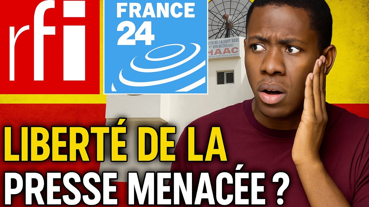 Togo : Suspension de France 24 et RFI, questions sur la liberté de la presse - YouTube