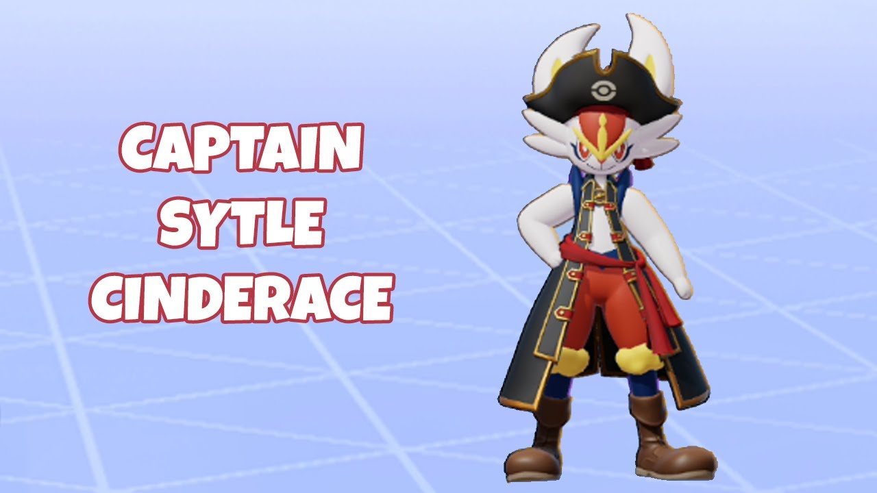 SKIN CAPTAIN CINDERACE - YouTube