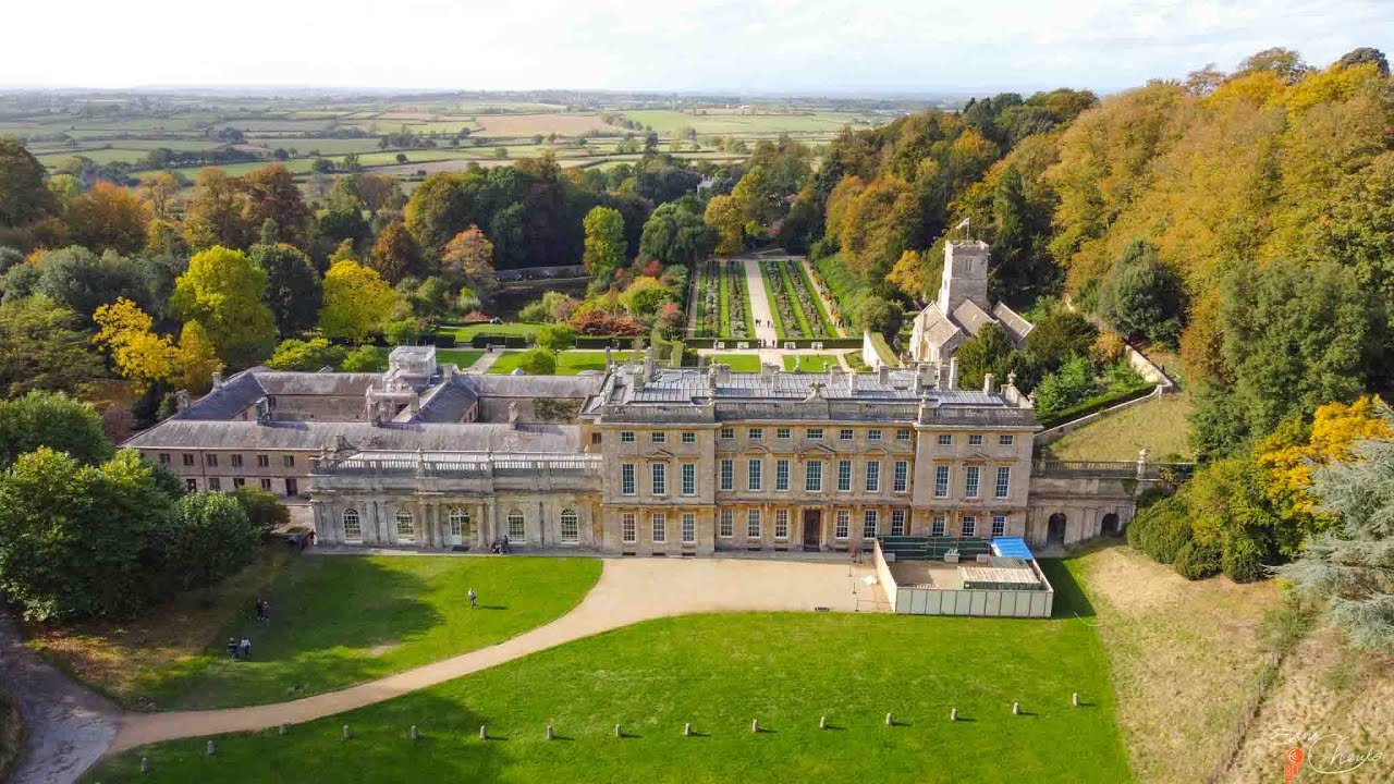 Dyrham Park National Trust Drone Video - YouTube