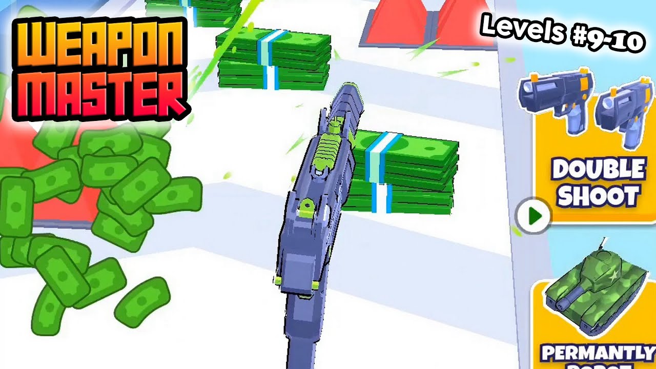 Weapon Master: Gun Shooter Run levels 9-10 | GamePlay Mobile Games ...