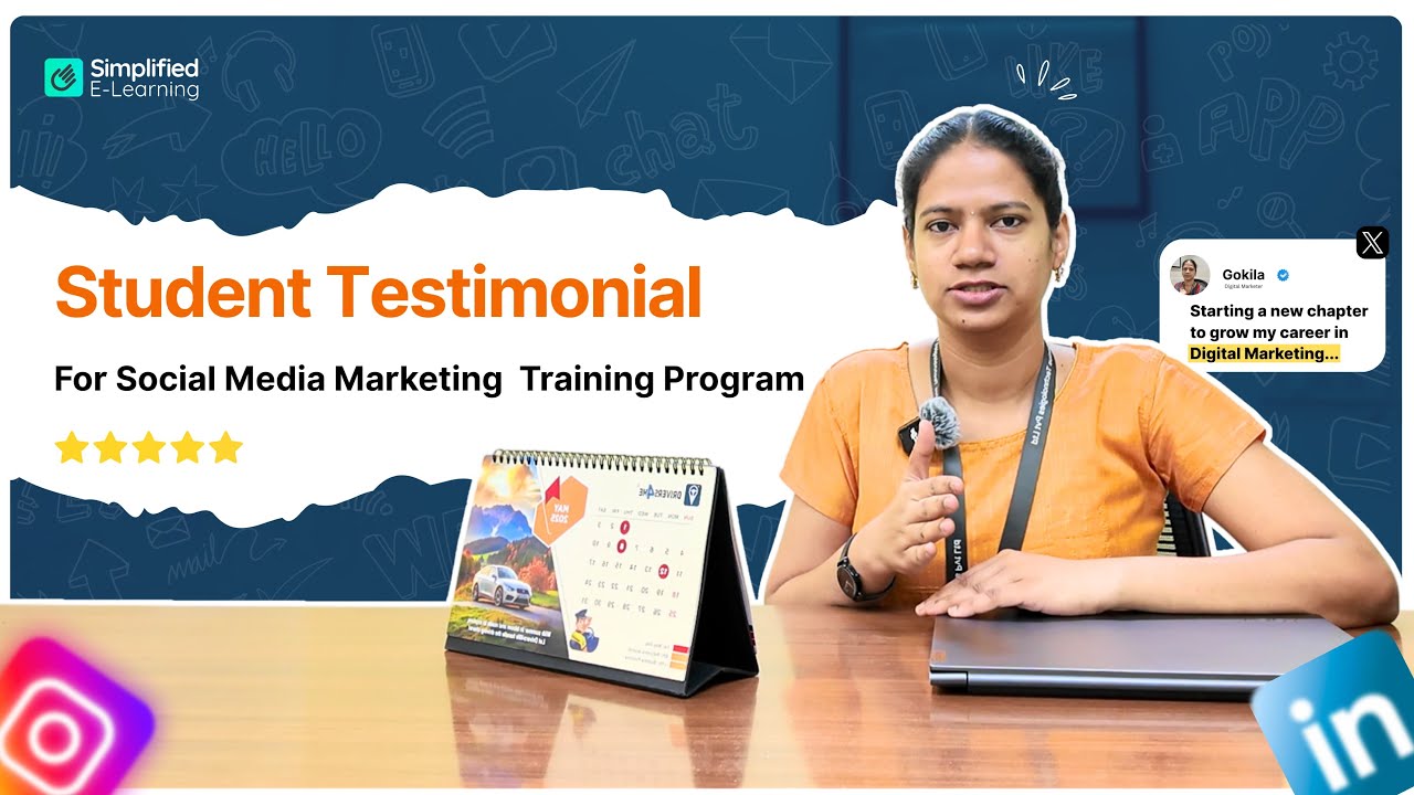 Student Testimonials For Social Media Marketing Executive Training at ...