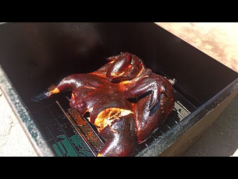 Курица горячего копчения