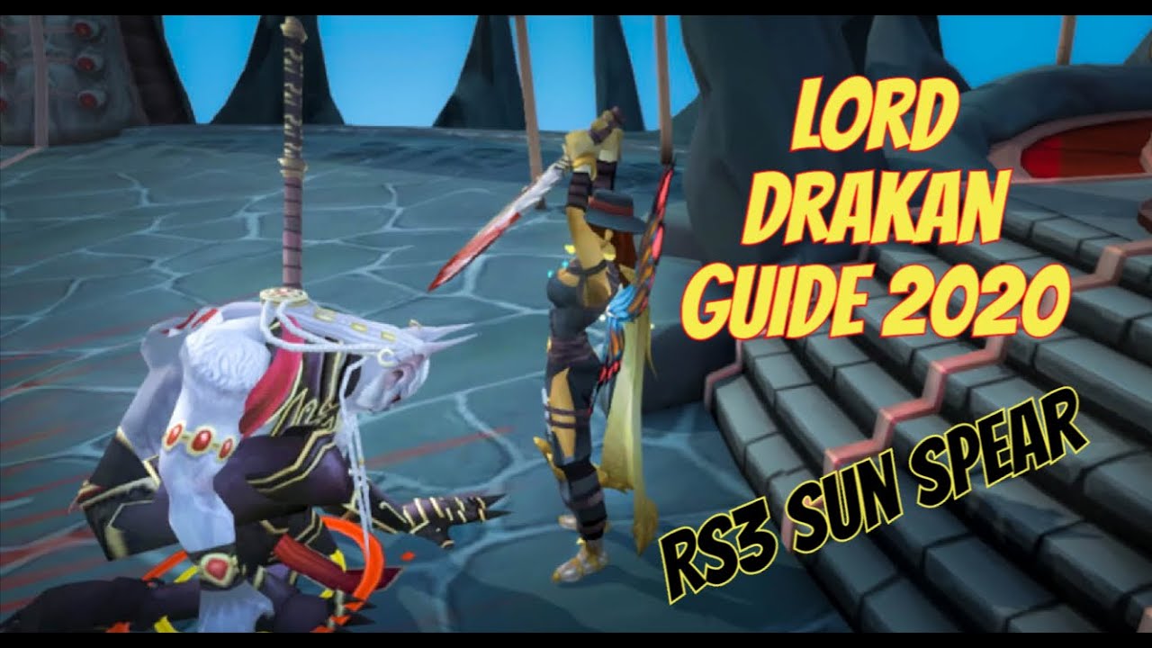 RS3 Lord Drakan Guide 2020- get your Sun Spear! - YouTube