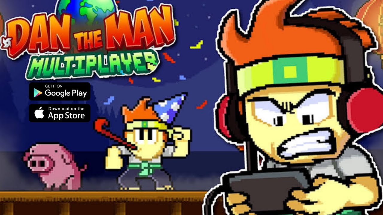 Dan the Man Action Platformer (ANDROID/IOS) - GAMEPLAY - YouTube