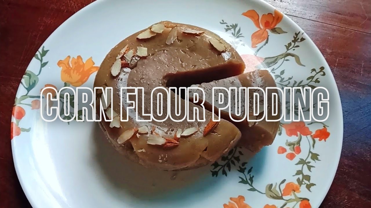 Corn flour pudding recipe 😋 - YouTube