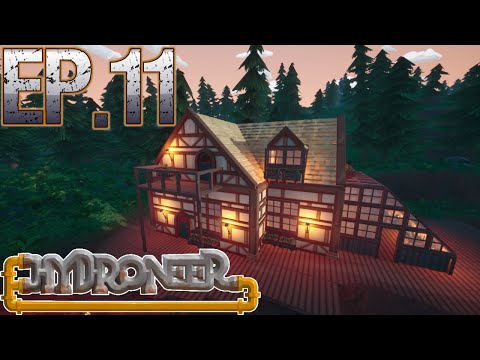 Hydroneer Ep 11 Greenhouse & Home Exterior complete! - YouTube