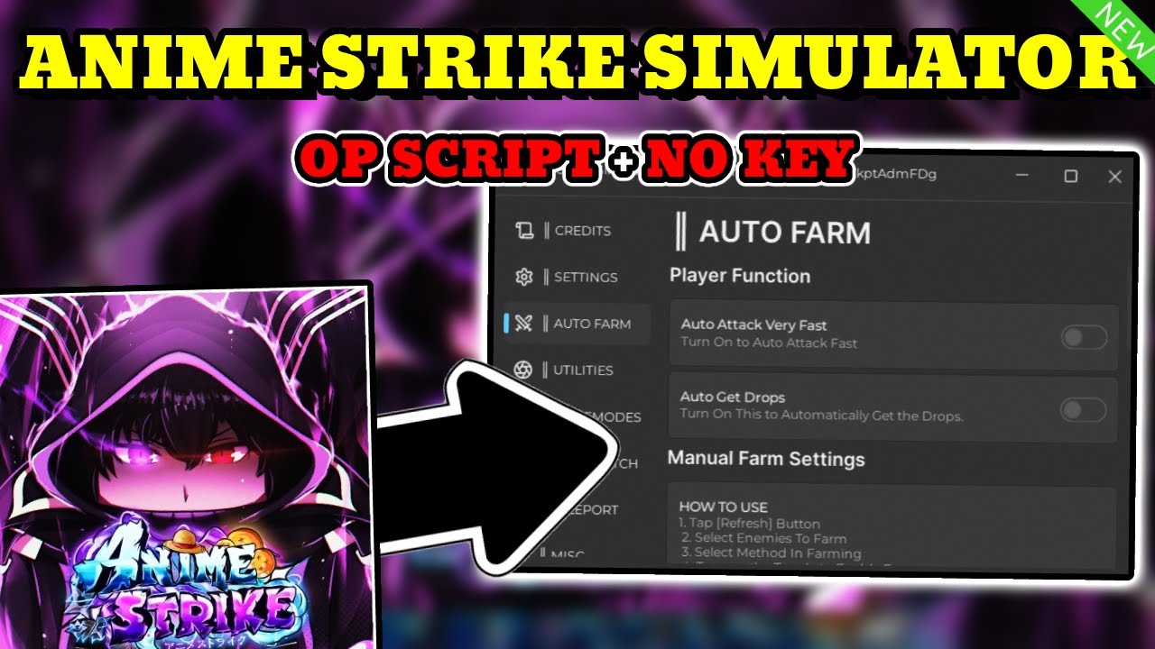 *NEW* Anime Strike Simulator OP SCRIPT (Auto Farm, Auto Hatch ...