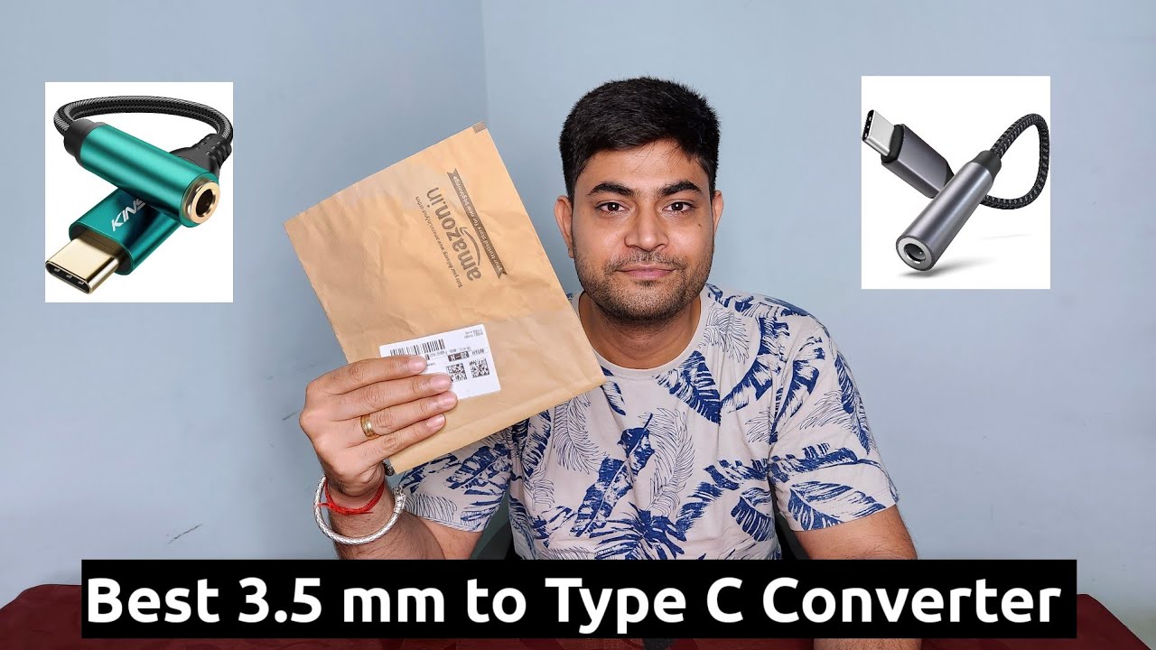 Best Type C to 3.5mm Converter | Kinsound vs Sounce Converter. - YouTube
