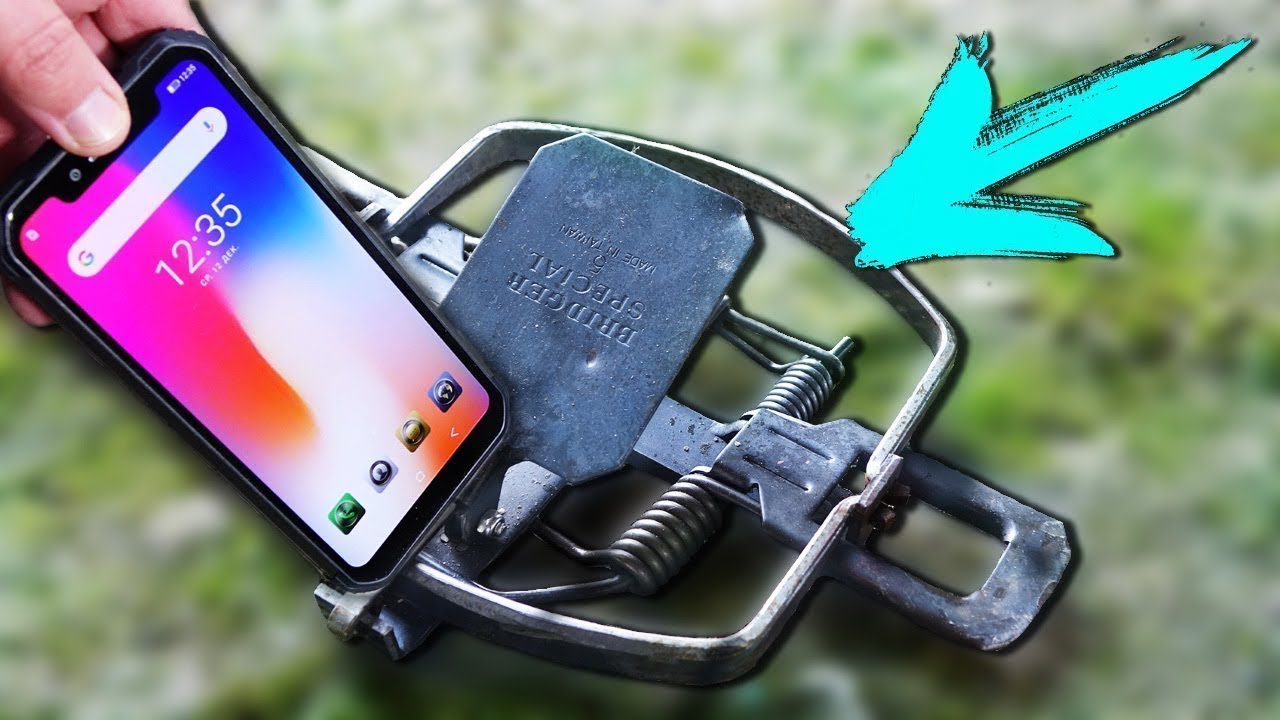 EXPERIMENT: WORLD'S TOP INDESTRUCTIBLE PHONE VS BEAR TRAP - YouTube