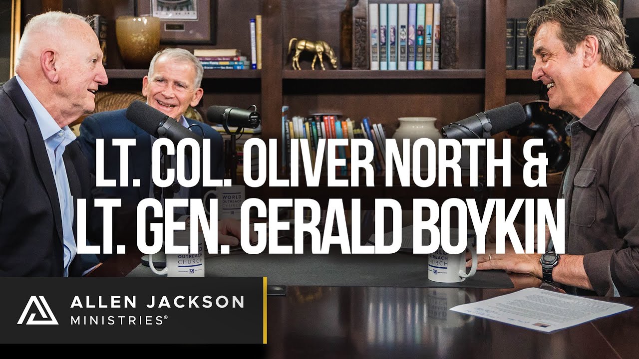 Lt. Col. Oliver North & Lt. Gen. Gerald Boykin | Allen Jackson ...