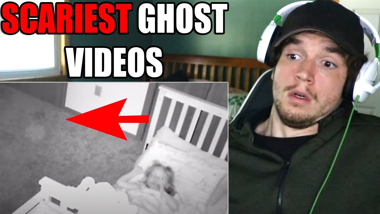 Top 10 GHOST Videos SO SCARY You'll Go Wack-A-Doo REACTION! - YouTube