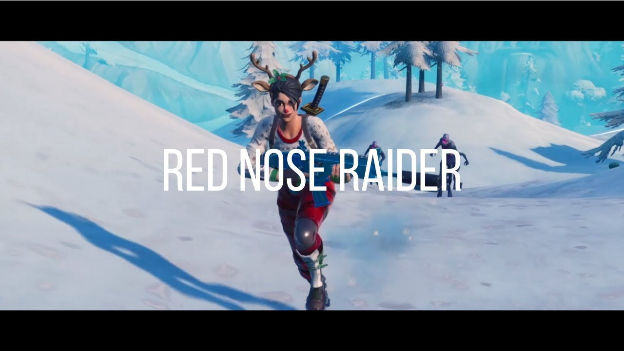 RED NOSE RAIDER - TEAM TERROR Gameplay/Montage | 14 Days Of Fortnite ...