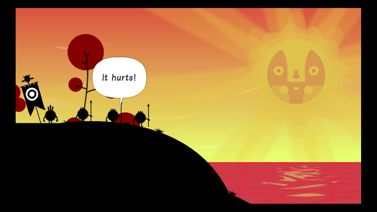 Patapon - Fighting Gorl and watching the credits - YouTube