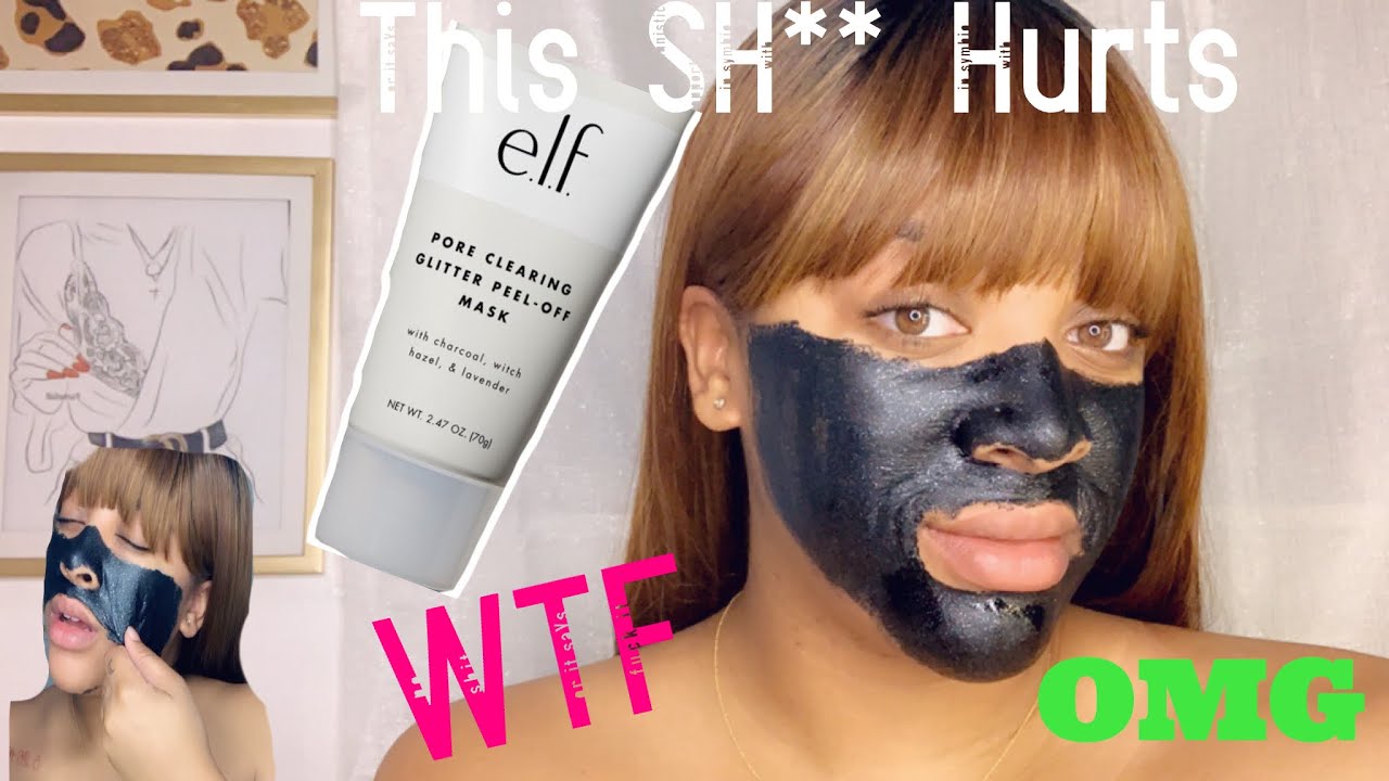 Elf Pore Clearing Glitter Peel Off Mask | Skincare | Elf - YouTube