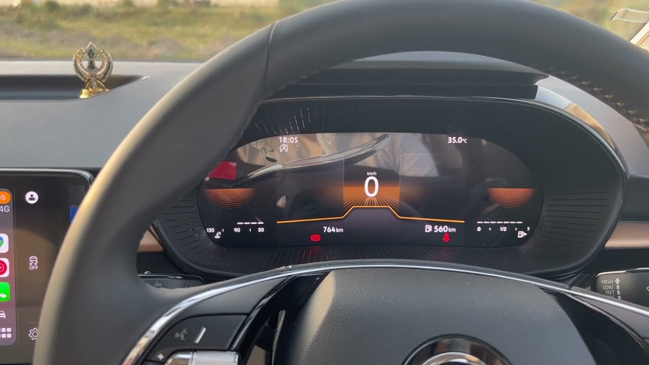 Skoda Slavia Virtual Cockpit (MID) features Brief | Best in Segment | 🔥 ...