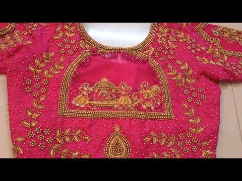 Pallak design | Bridal blouse - YouTube