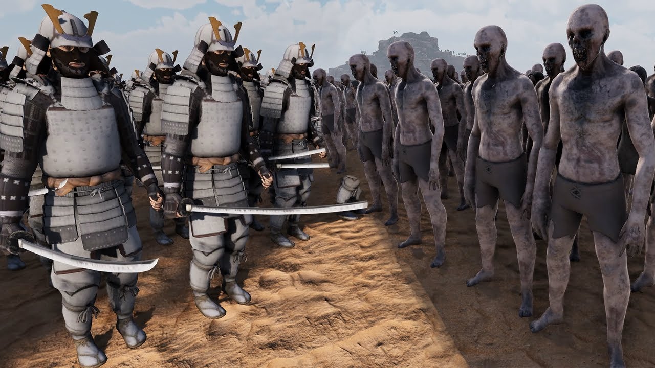 Samurai vs 1,500,000 Zombies | Ultimate Epic Battle Simulator 2 | UEBS ...