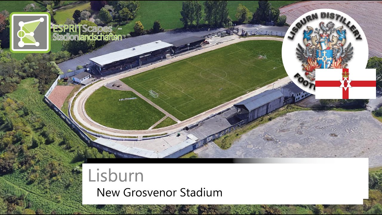 New Grosvenor Stadium | Lisburn Distillery F.C. | Google Earth | 2018 ...