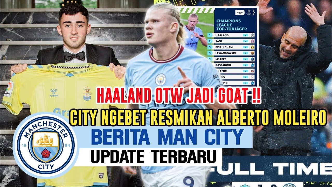 OTW JADI GOAT🐐Haaland Konsistensi Di Uji Jadi GOAT City Ngebet Resmikan ...