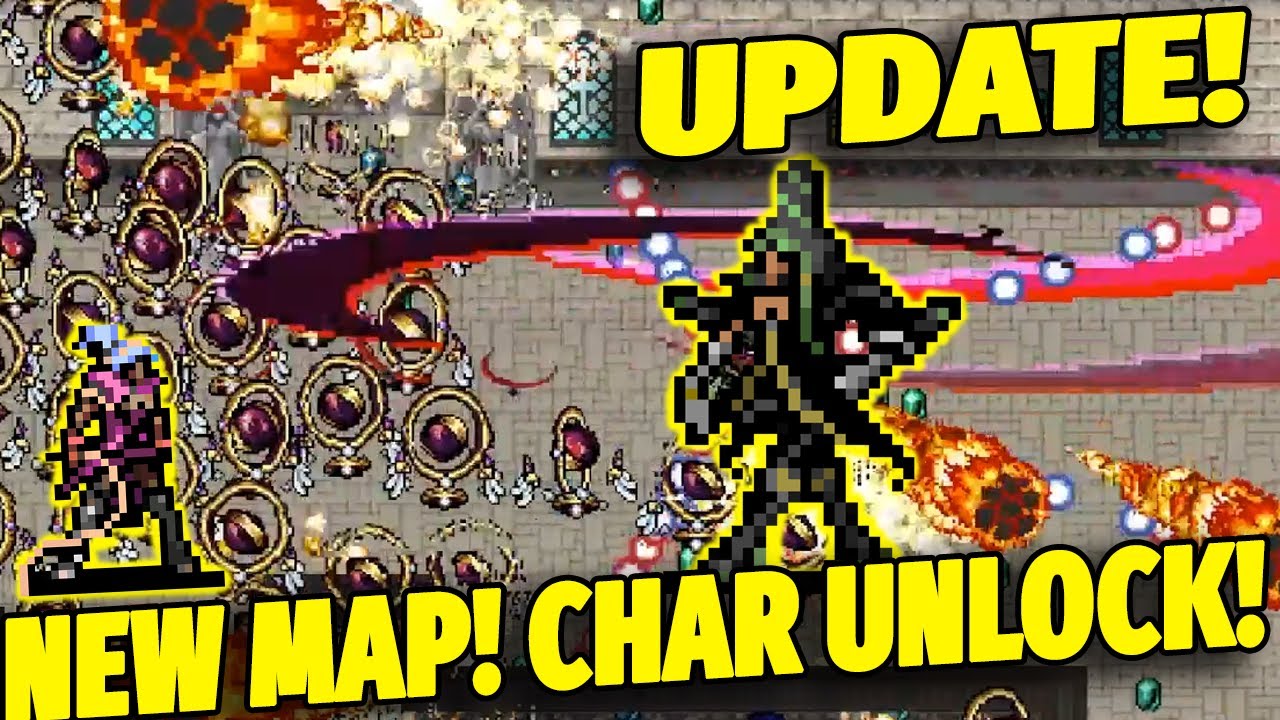 UPDATE! FIRST RUN ON THE NEW MAP! NEW CHARACTER UNLOCK! Vampire ...