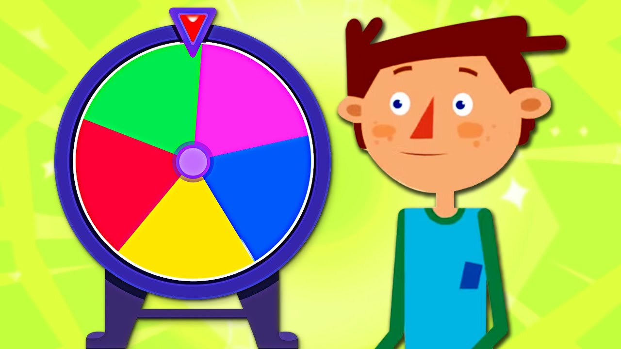Let's Spin The Color Wheel | learning videos | Captain Discovery ...