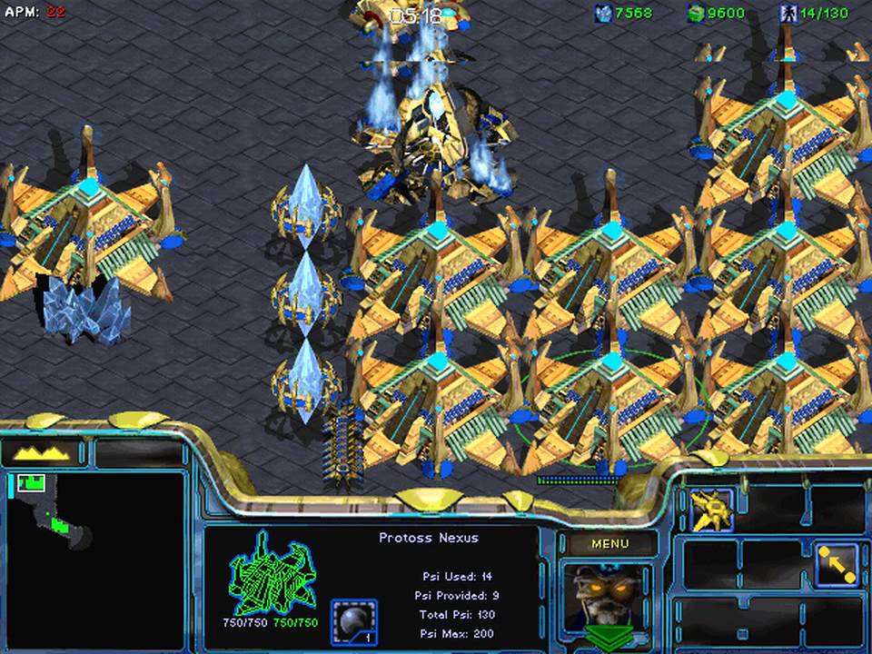 스타크래프트 일꾼 뭉치기 하는방법 (StarCraft scv , probe , drone How overlap) - YouTube