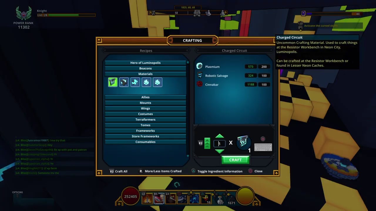Trove getting a level 3 shrine - YouTube