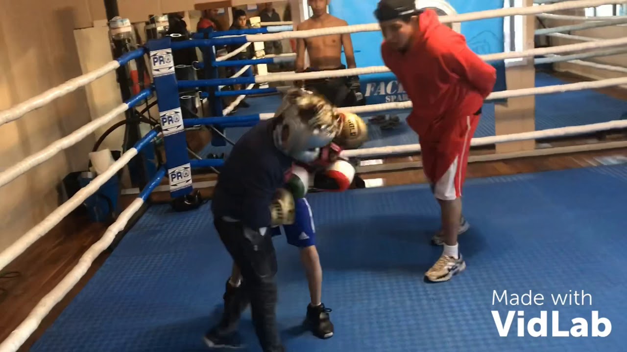 Diego Cruz La Puente Boxing Gym - YouTube