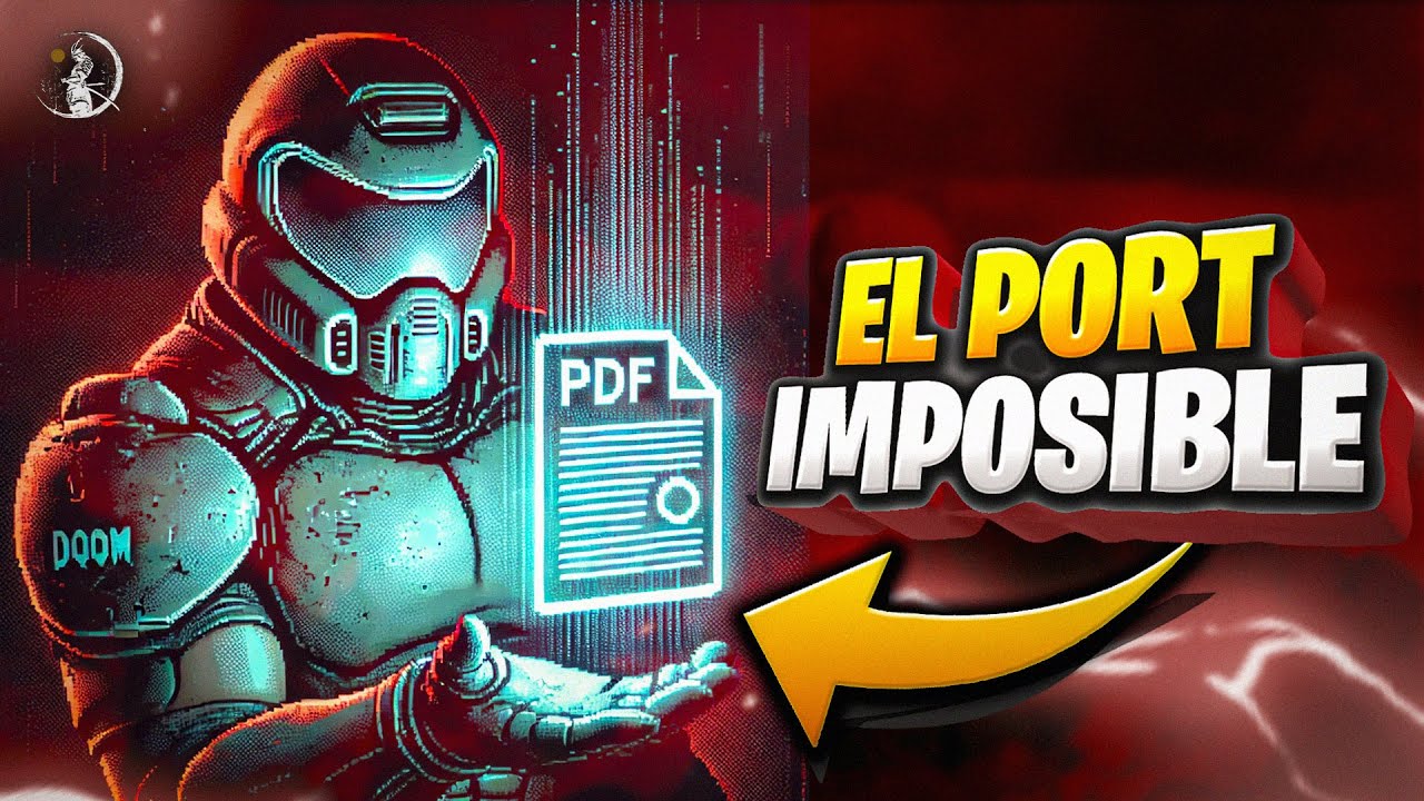 ¿Se puede jugar DOOM en un PDF? (La respuesta te sorprenderá) - YouTube