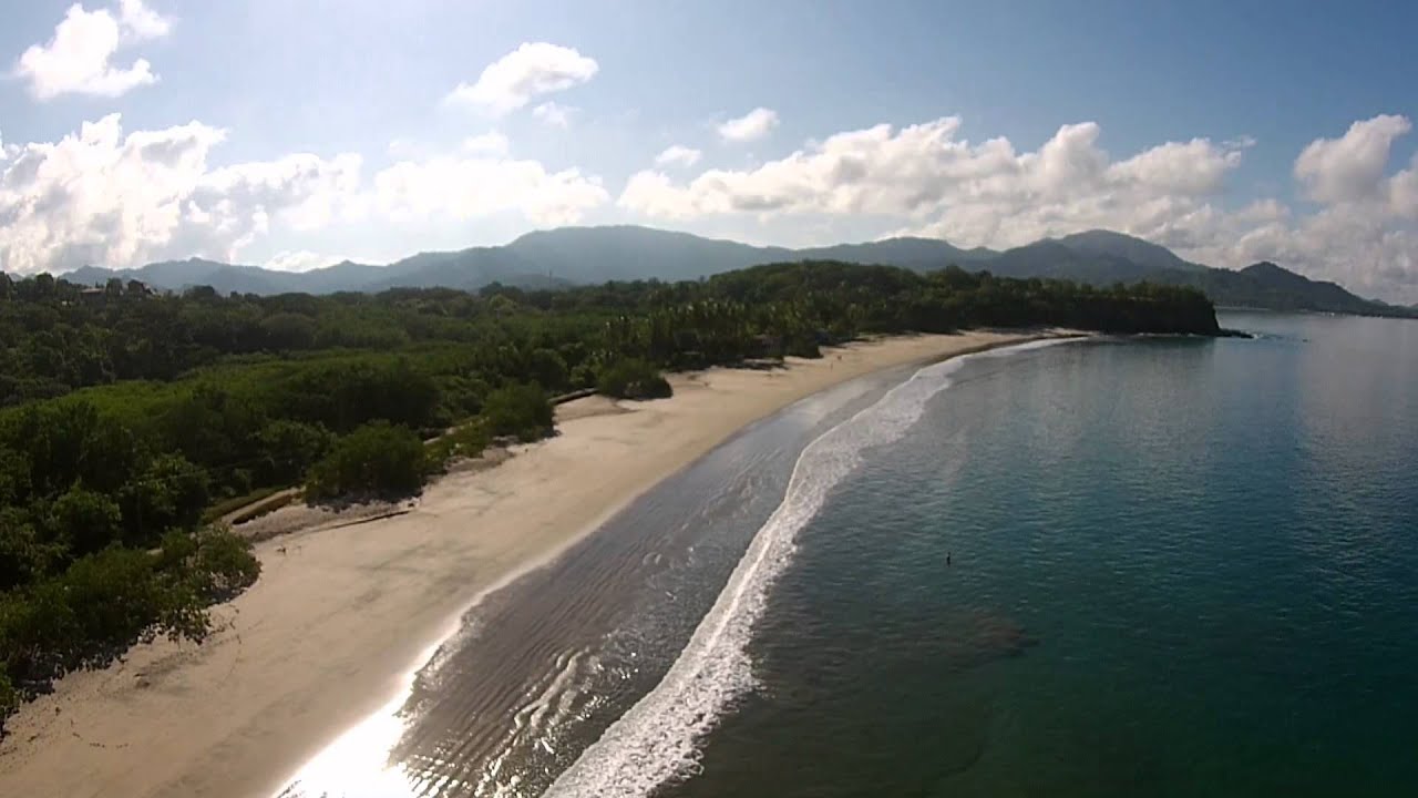 Playa Penca, Costa Rica - Aerial View - YouTube