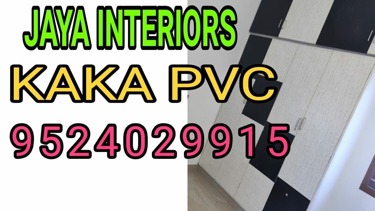 KAKA PVC CUPBOARDS / 9524029915 - YouTube